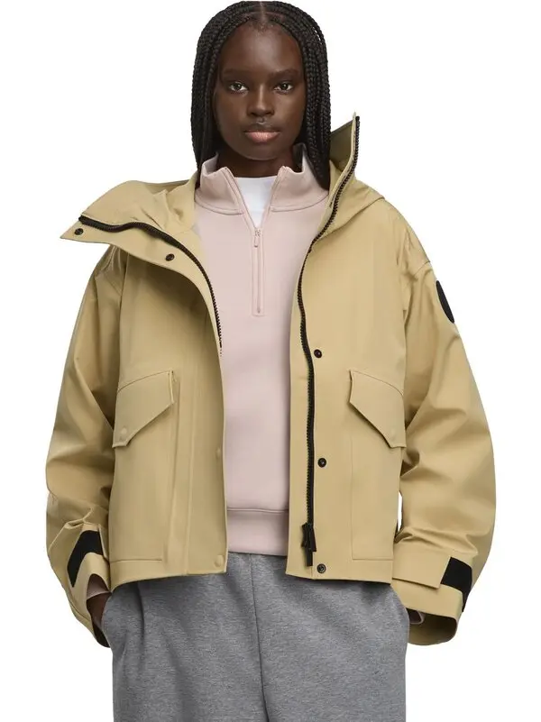 Canada Goose Tofino Rain Jacket - Timber Sand