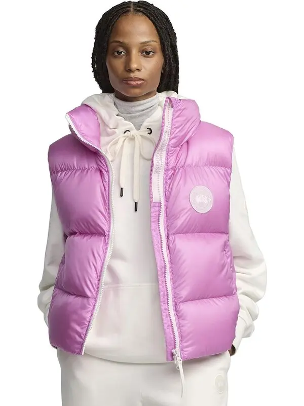Canada Goose Cypress Puffer Vest White Label - Twilight Magenta