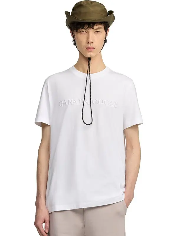 Canada Goose Emersen Embroidered T-shirt - White