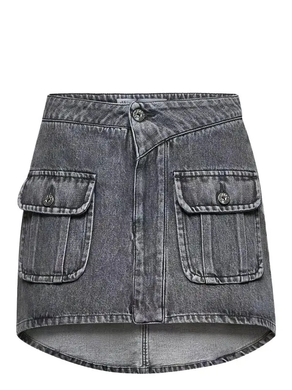 JW Anderson Patch-pocket Mini Skirt - Grey