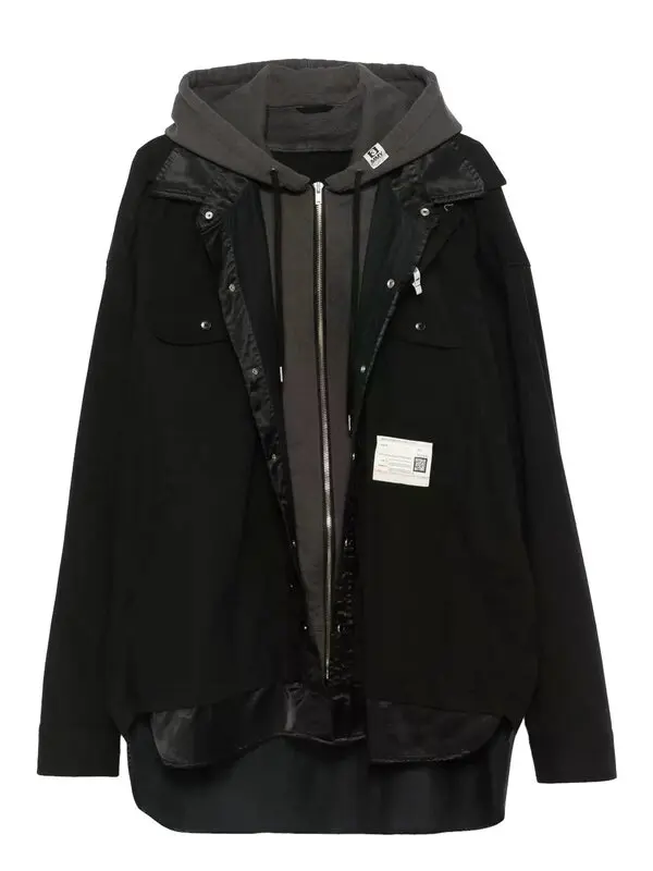 Mihara Yasuhiro Layered Jacket - Black