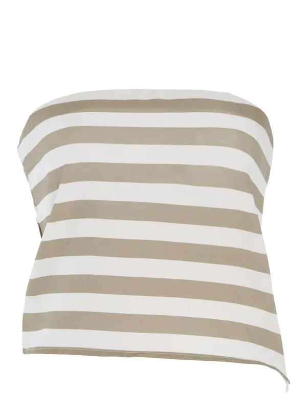 ANEMOS Ritts Strapless Top - Stripe