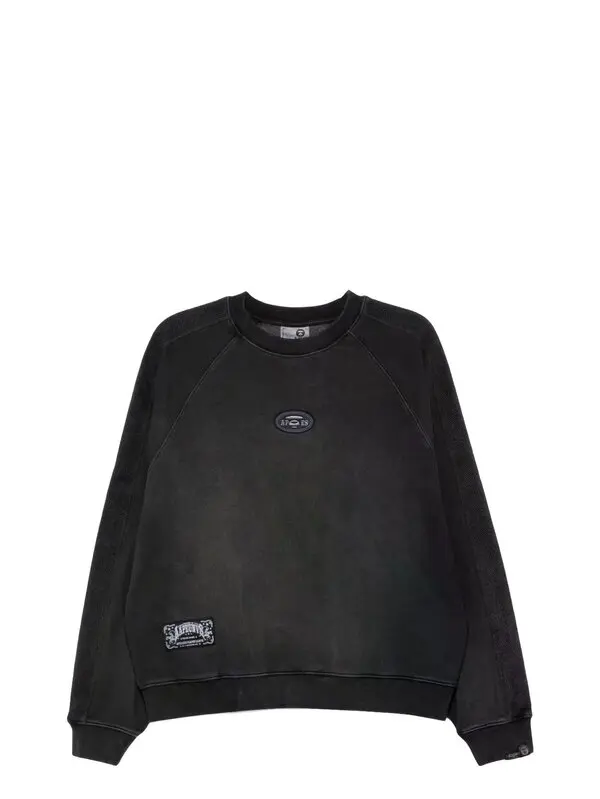 AAPE BY *A BATHING APE Patched Sweatshirt - Black