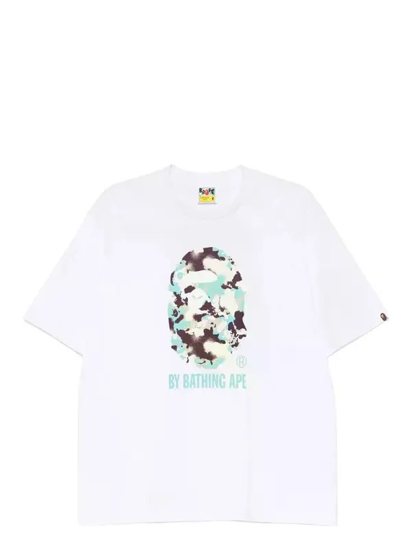 A BATHING APE Printed T-shirt - White
