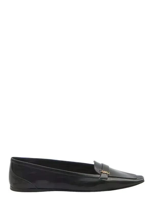 Saint Laurent Poppy Ballerinas - Black