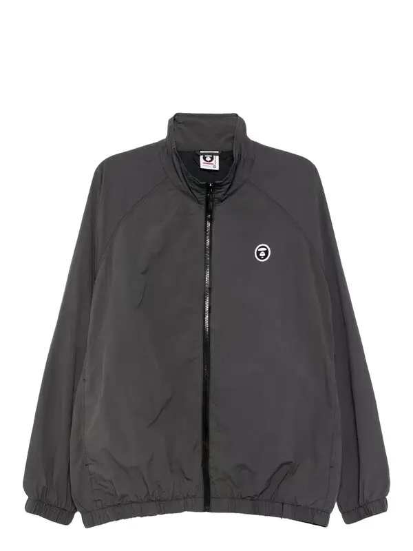 AAPE BY *A BATHING APE Moonface-logo Windbreaker Jacket - Black