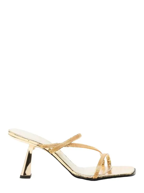 REJINA PYO 50mm Bella Sandals - Gold
