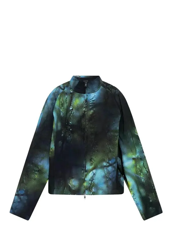 Y3 Graphic-print Jacket - Black