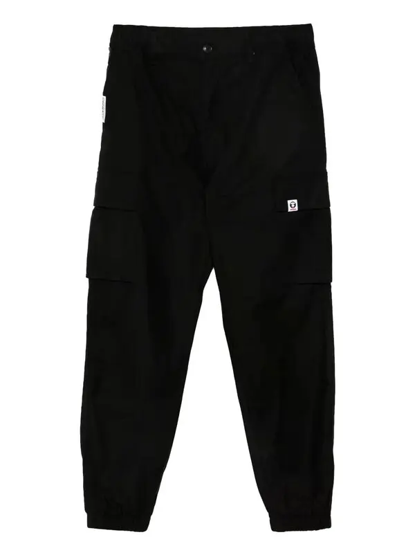 AAPE BY *A BATHING APE® Moonface-logo Cargo Pants - Black