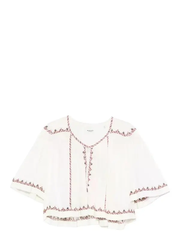 MARANT ETOILE Felicity Blouse - Neutrals
