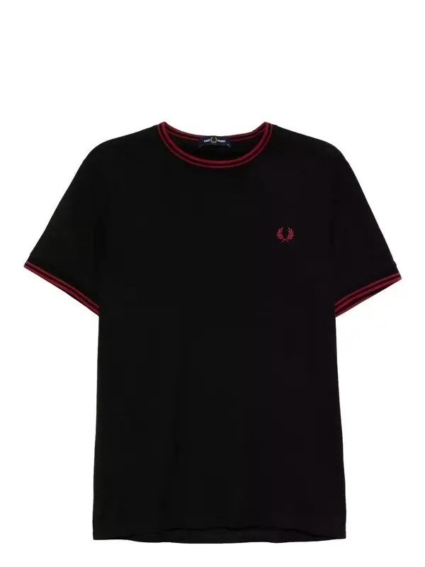 Fred Perry Twin Tipped T-shirt - Black