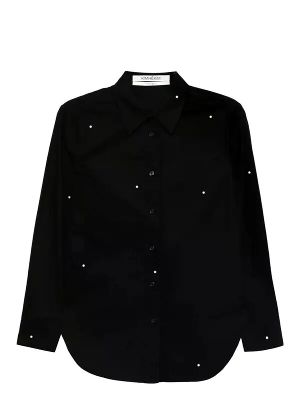 KIMHEKIM Pearl-embellished Shirt - Black