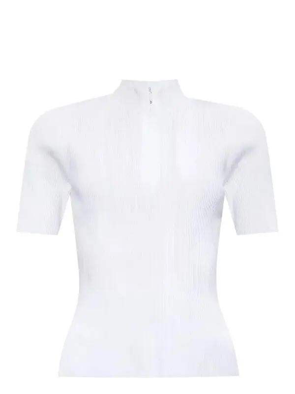 Tory Burch Ribbed T-shirt - White