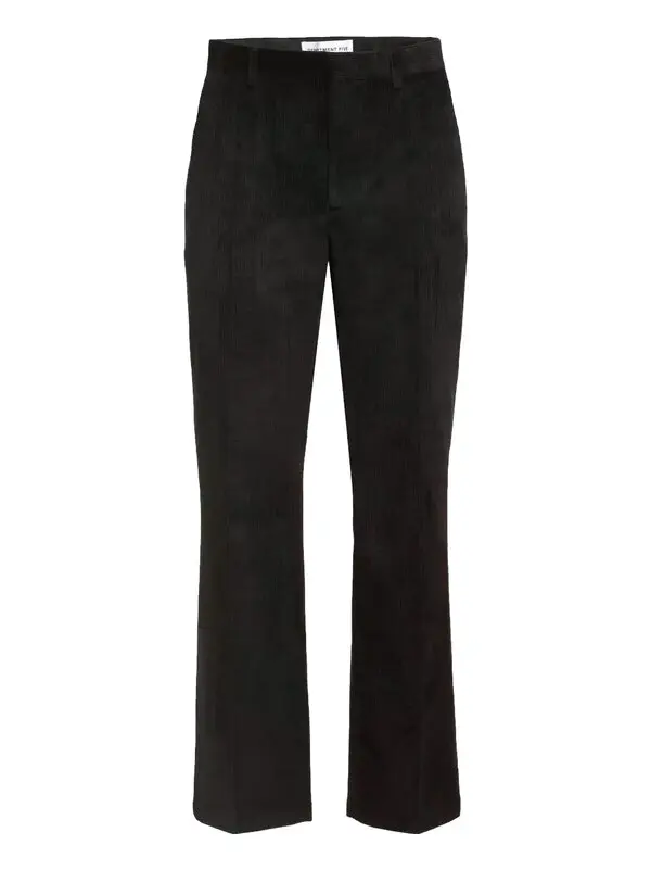 DEPARTMENT 5 Straight-cut Trousers - Black