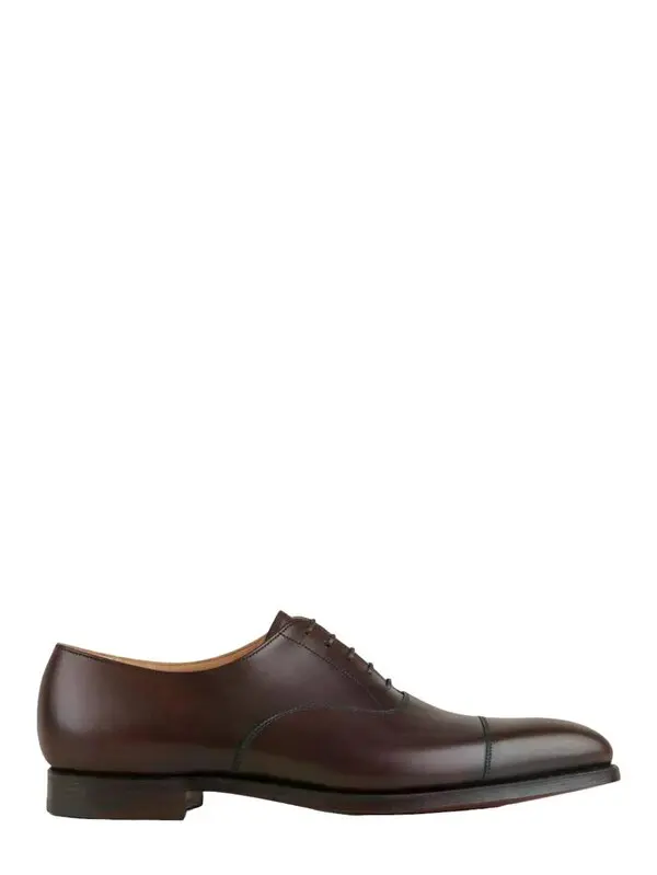 Crockett & Jones Leather Oxford Shoes - Brown