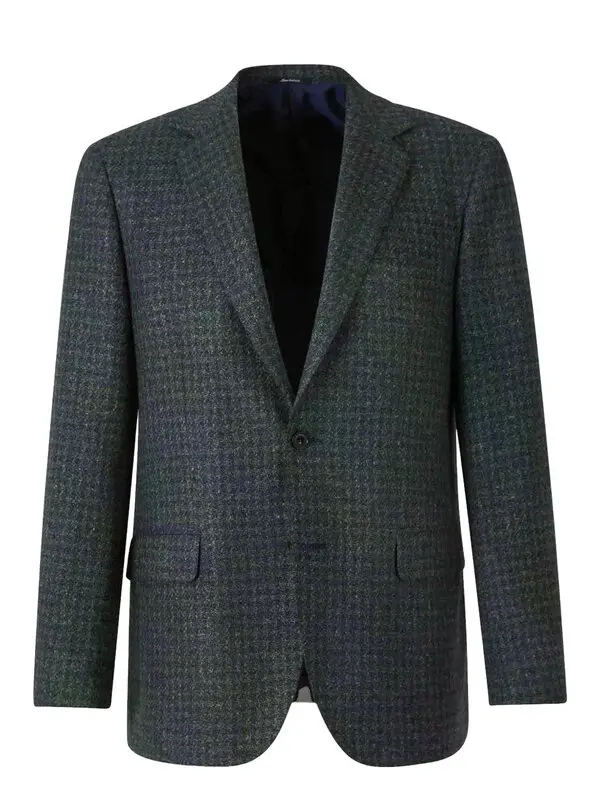 SARTORIO NAPOLI Checked Blazer - Green