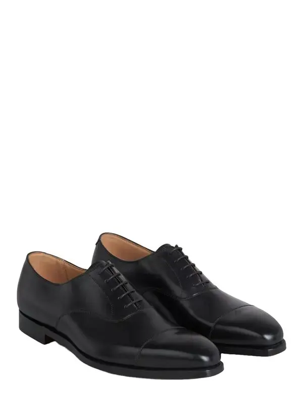 Crockett & Jones Hallam Oxford Shoes - Black