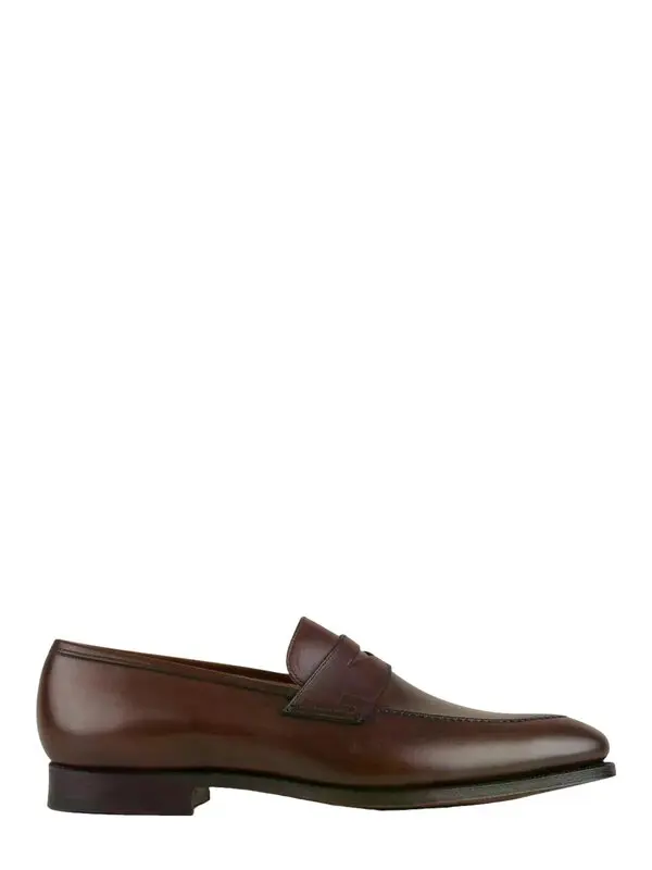 Crockett & Jones Leather Loafers - Brown