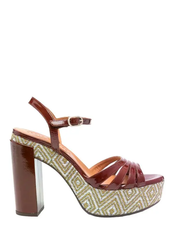 Chie Mihara 110mm Jynko Sandals - Brown