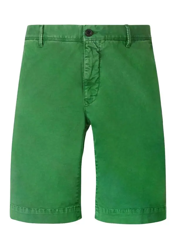 Incotex Cotton Bermuda Shorts - Green