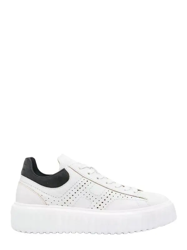 Hogan H-stripes Sneakers - White