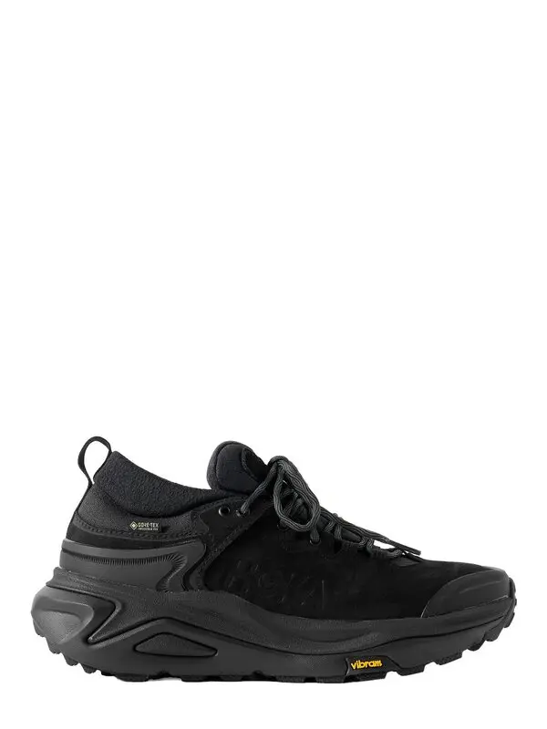 Hoka Kaha 3 Gtx Nubuck Sneakers - Black