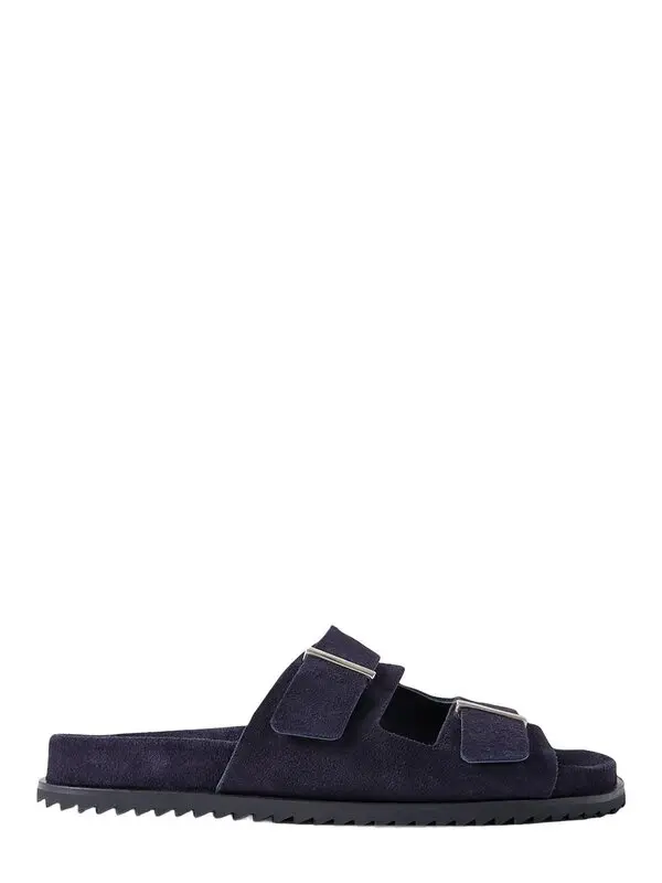 Mr P. Suede Sandals - Blue
