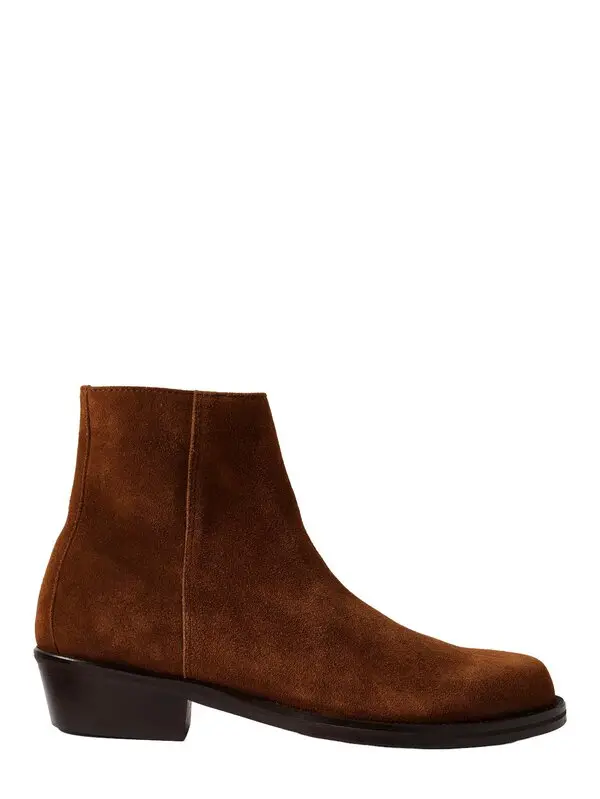 Mr P. Oscar Suede Chelsea Boots - Brown