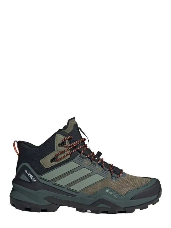 Adidas Terrex Skychaser Mid Hiking Shoes - Olive Strata / Silver Green / Core Black