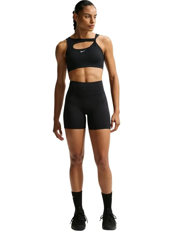 Nike Universa High-waisted 5" Biker Shorts - Black
