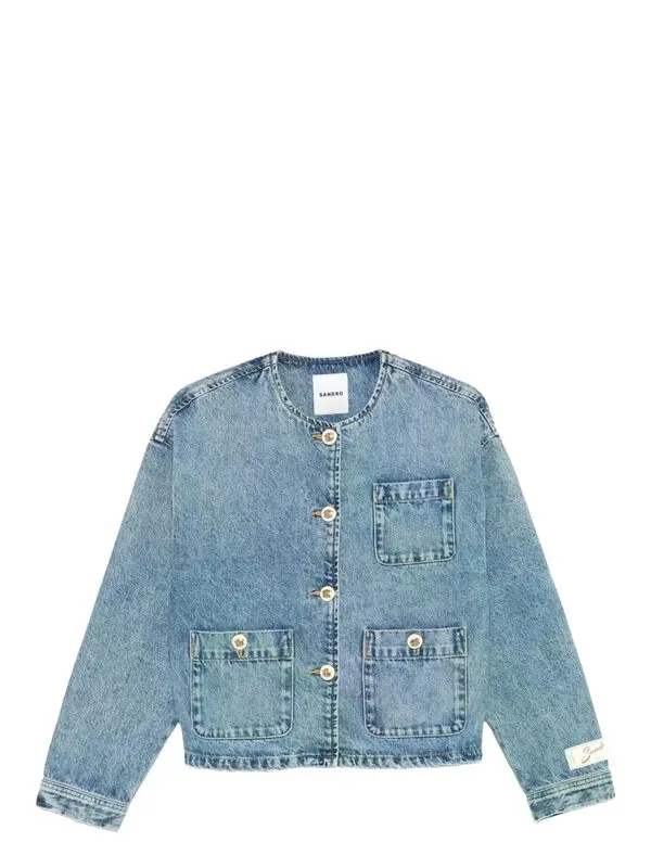 Sandro Denim Jacket - Blue