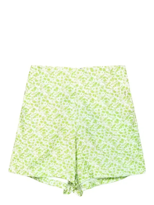 BAMBAH Flora Azalea Shorts - Green