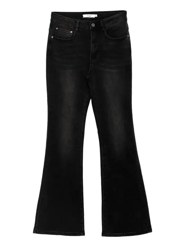 B+AB Flared Denim Jeans - Black