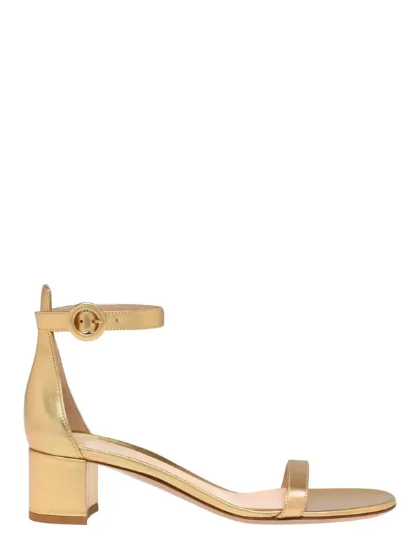 GIANVITO ROSSI 45mm Gaeta Sandals - Gold