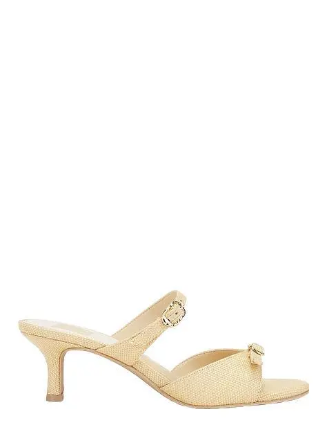 Dolce Vita Lorali Heel - Light Natural Raffia