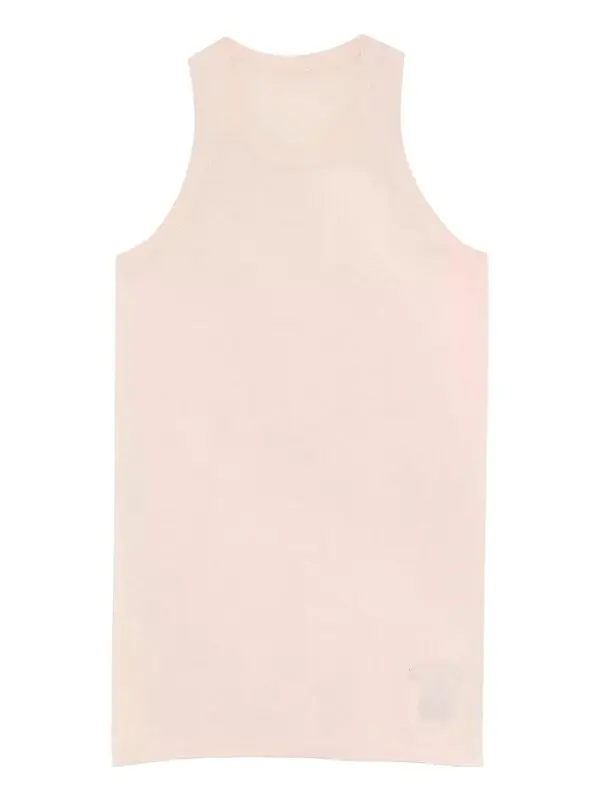 Frenckenberger Knitted Tank Top - Pink