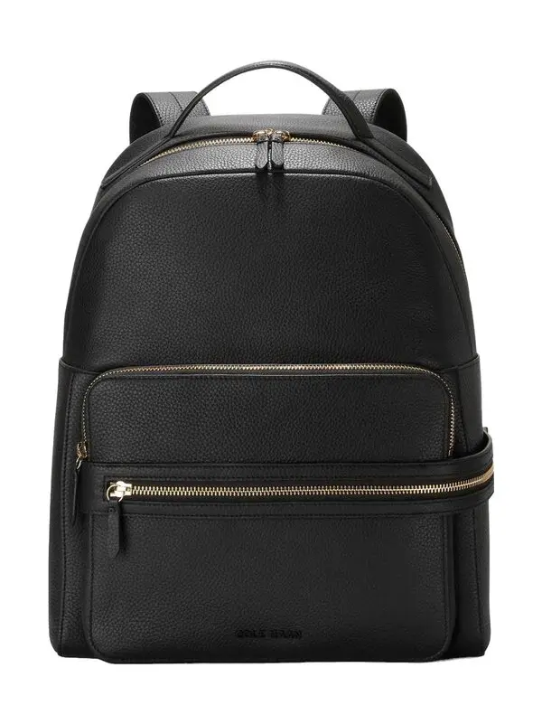 Cole Haan Davis Leather Backpack - Black