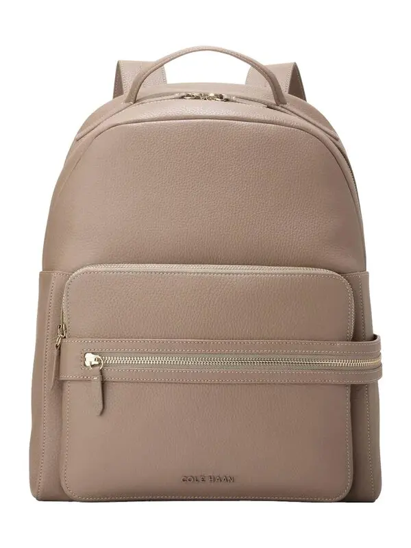 Cole Haan Davis Leather Backpack - Irish Coffee