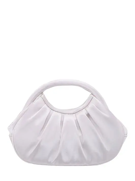 Nina Bren Top Handle Bag - Ivory