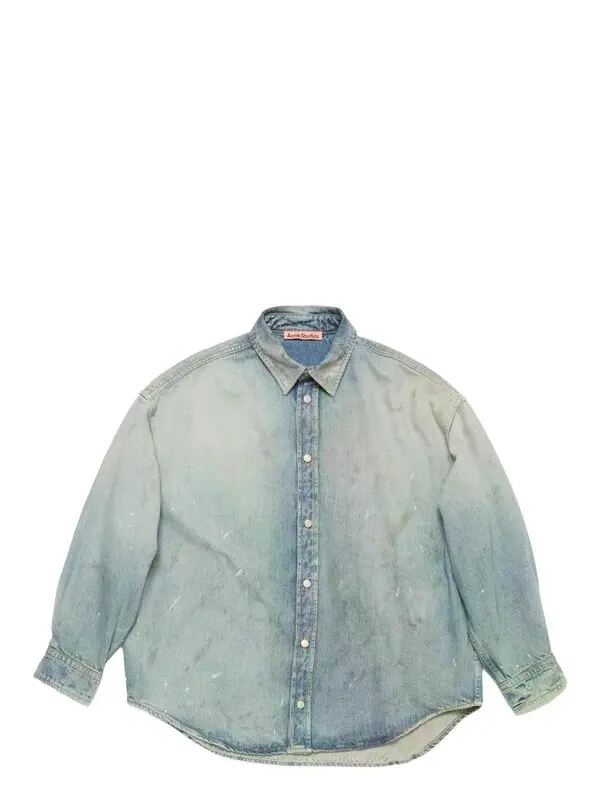 Acne Studios Denim Button-up Shirt - Blue