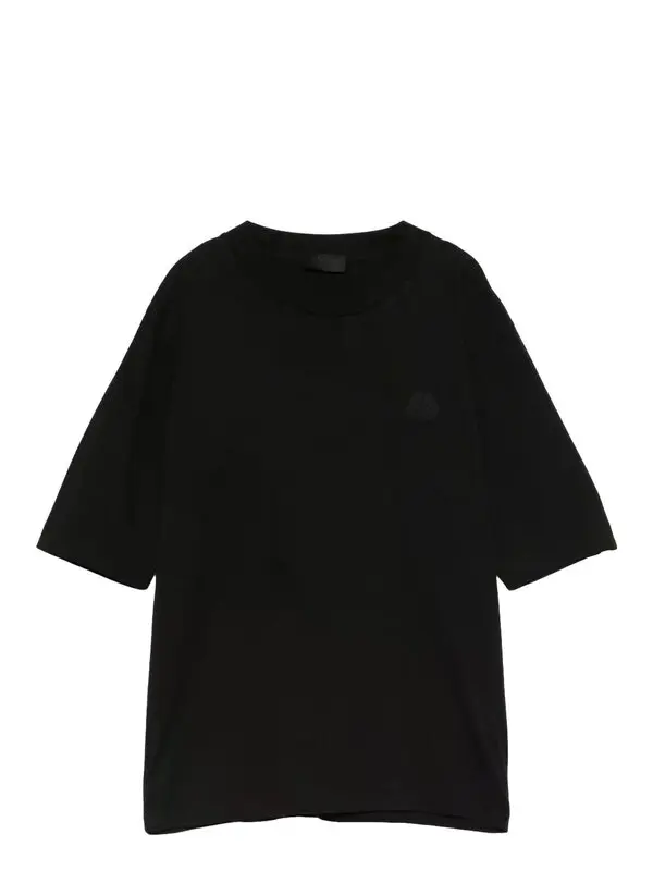 Moncler Logo-patch T-shirt - Black