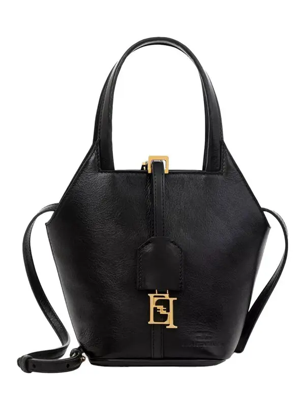 Elisabetta Franchi Small Tote Bag - Black