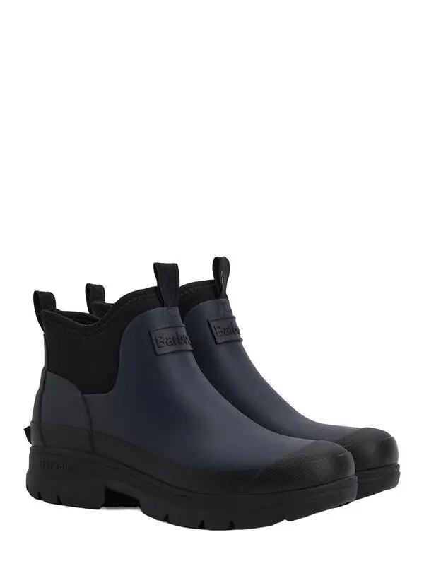 Barbour Ridge Wellington Boots - Navy/black