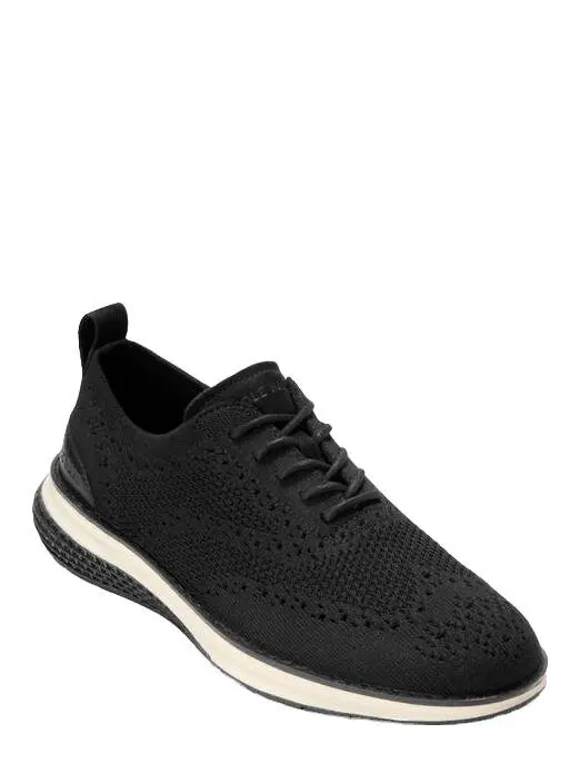 Cole Haan Original Grand Energyweave Stitchlite™ Oxford - Black / Ivory / Ivory