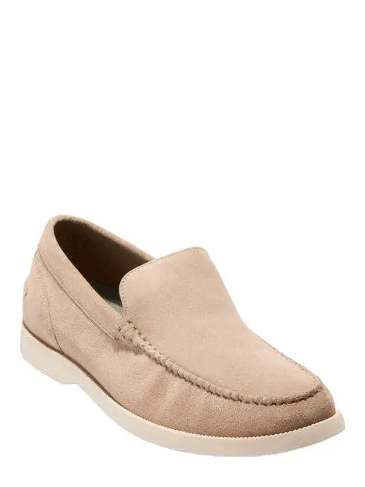 Cole Haan Hampton Loafer - Birch Beige Suede / Angora