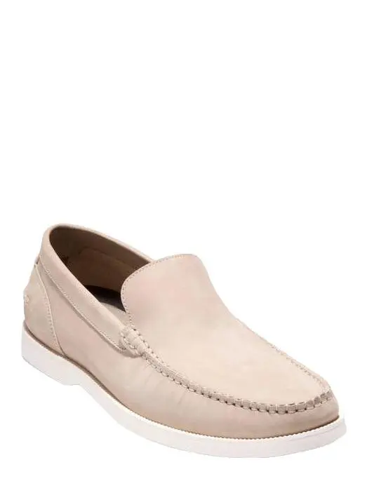 Cole Haan Hampton Loafer - Sesame Nubuck / Ivory