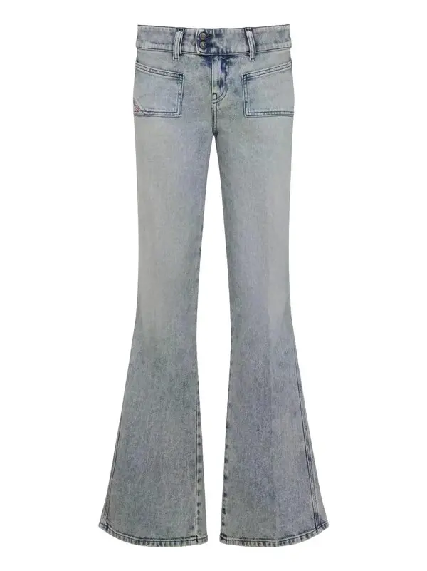 DIESEL® D-hush Flare Jeans - Blue