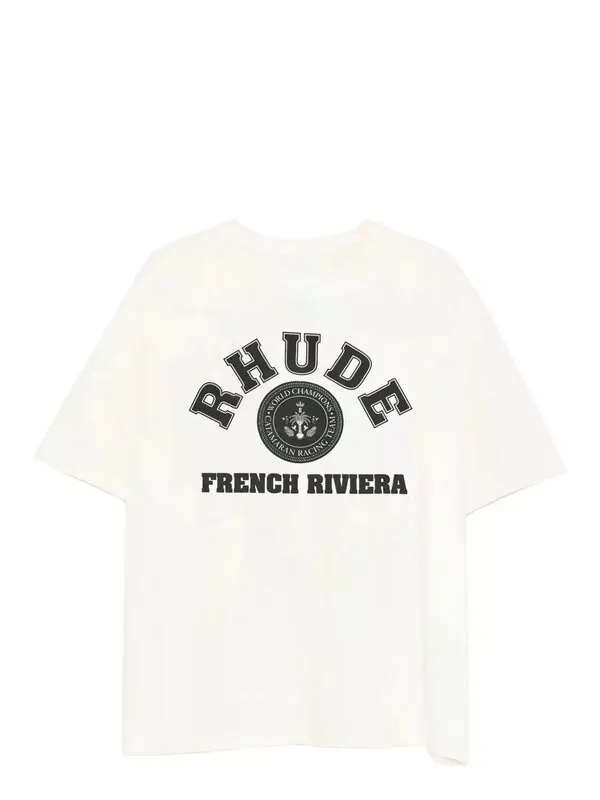 Rhude French Riviera T-shirt - White