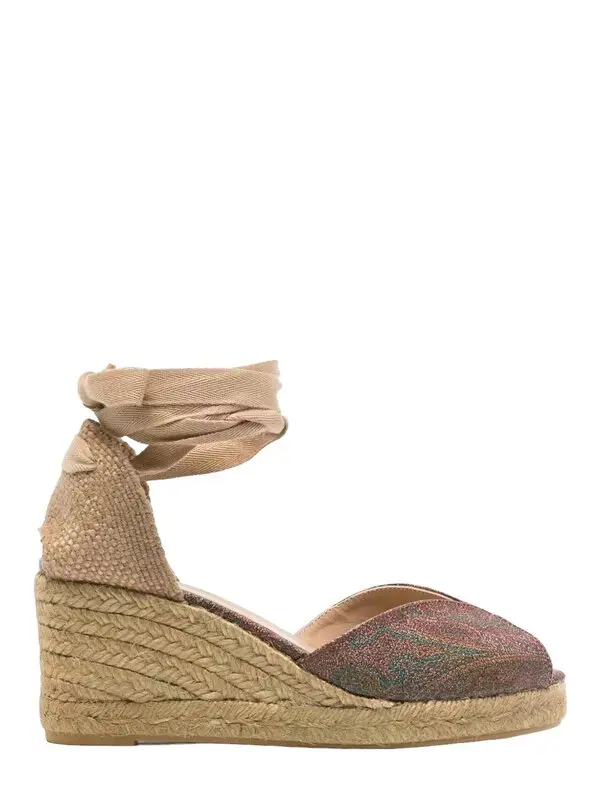 CastaÑer X Etro 70mm Bilina Espadrilles - Brown