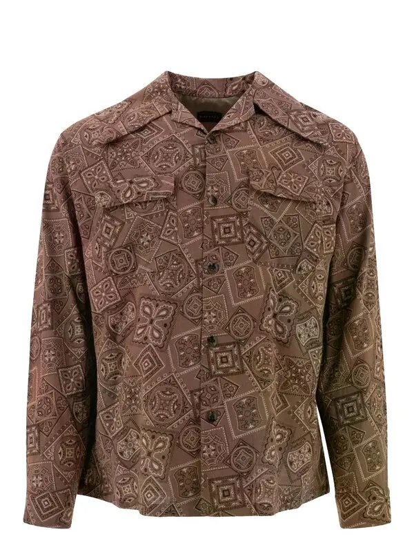 Kapital Cookie Shirt - Brown